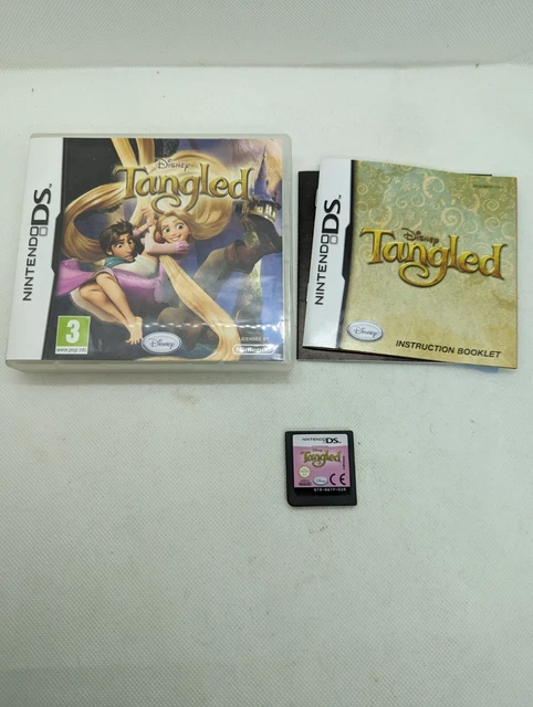 DISNEY TANGLED THE Video Game Nintendo DS 2011 Complete In Box With Manual £4.87 - PicClick UK