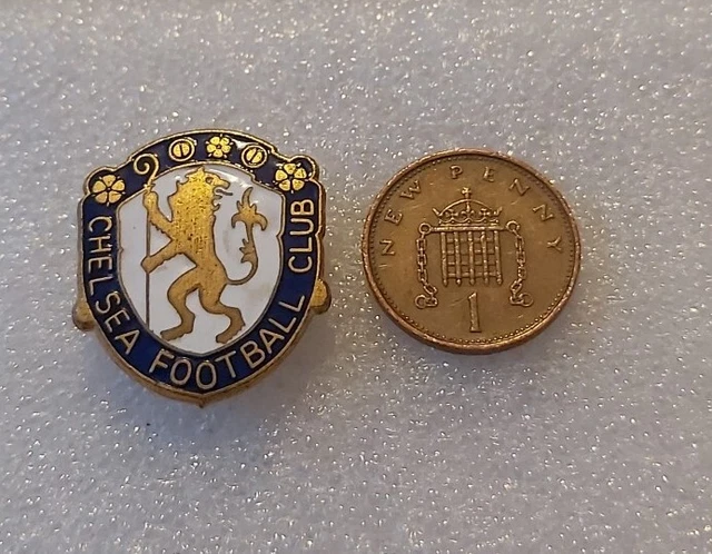 CHELSEA FC VINTAGE Badge £3.20 - PicClick UK