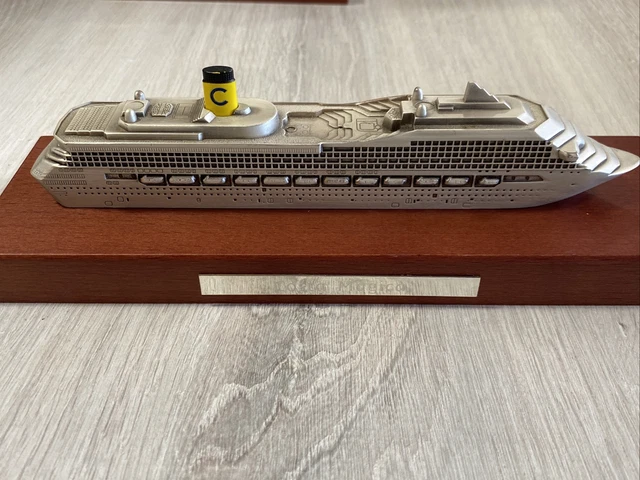 MODELLINO MODEL SHIP Nave Costa Magica Gemella Della Concordia Costa ...
