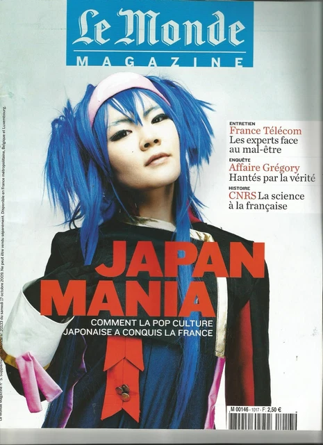 LE MONDE MAGAZINE Japan Mania -Japon affaire Gregory - CNRS - EUR 6,50 ...