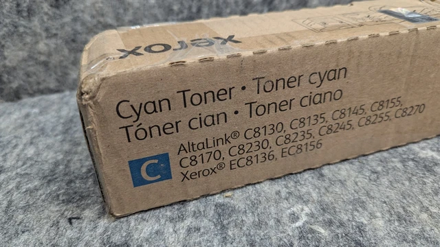 XEROX ALTALINK C8130 C8170 CYAN TONER 006R01743 🔥New🔥 FACTORY SEALED ...