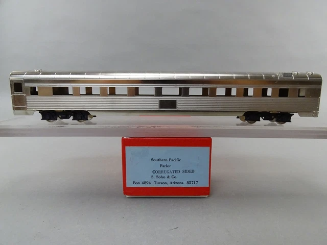 HO BRASS MODEL - Soho SP Southern Pacific Parlor Car Corrugated Side ...