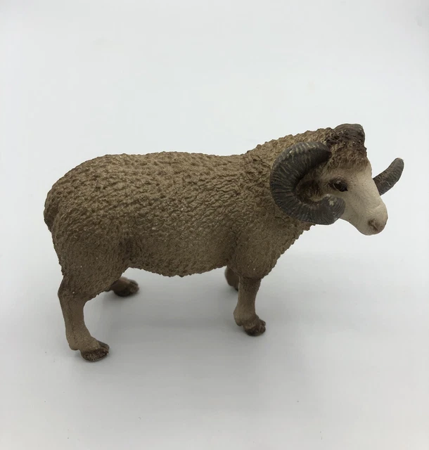 SCHLEICH 13726 WIDDER (2012) Schaf Bock Tier Figur EUR 10,99 - PicClick DE