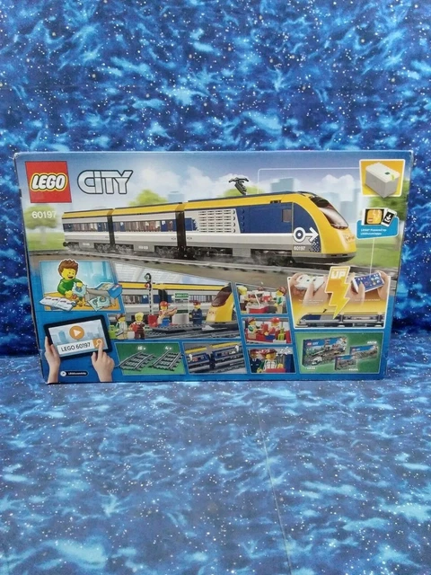 LEGO CITY 60197 Passenger Train: Motorized Engine, Powered Up Remote £ ...