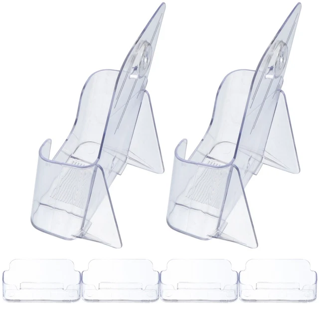 DISPLAY STAND CLEAR Book Desk Document Holder Desktop Storage Bookshelf ...