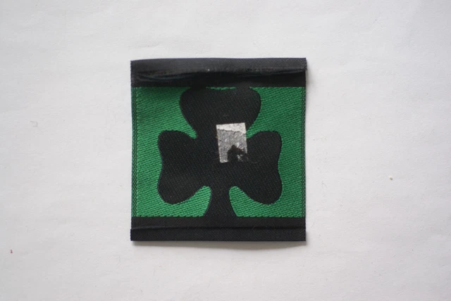 BRITISH ARMY ROYAL Irish Regiment Tactical Recognition Flash unit patch ...