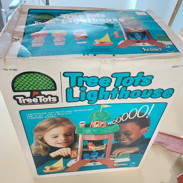 VINTAGE 1977 KENNER Tree Tots Lighthouse Play Set 1970s $19.99 - PicClick
