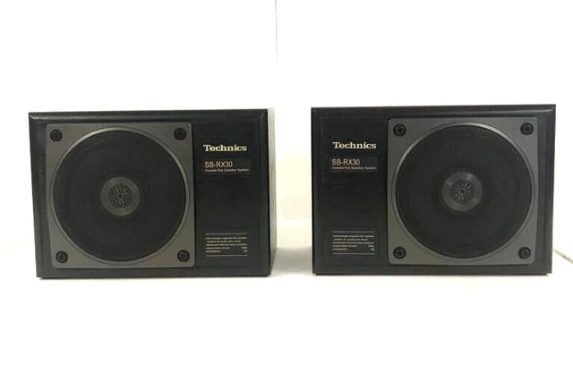 TECHNICS SB-RX30 LAUTSPRECHER schwarz Rarität Speakers EUR 690,00 ...
