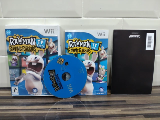 NINTENDO WII GAME Rayman raving rabbids tv party £0.99 - PicClick UK