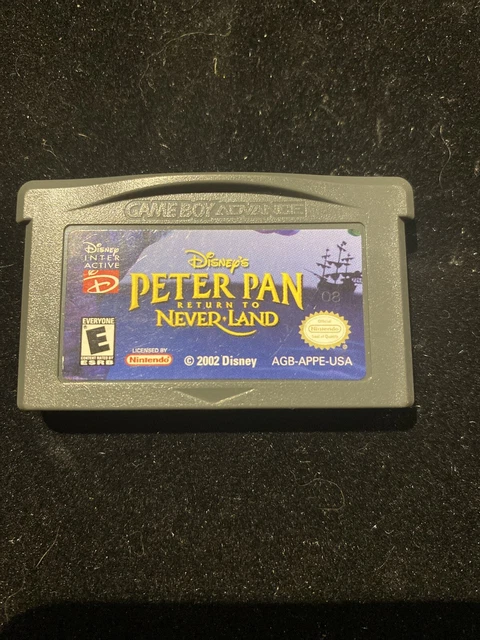 DISNEY'S PETER PAN: Return To Never Land Nintendo Gameboy Advance Gba ...