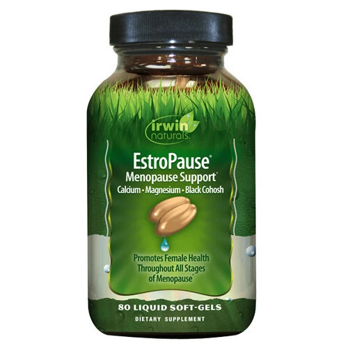 ESTROPAUSE MENOPAUSE SUPPORT 80 Softgels By Irwin Naturals £27.79 ...