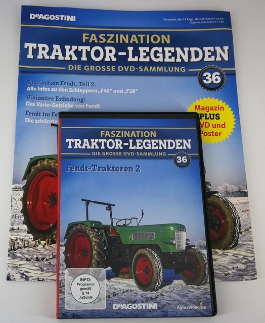 FASZINATION TRAKTOR-LEGENDEN FENDT-TRAKTOREN 2 DVD + Begleitheft EUR 9,80 - PicClick DE