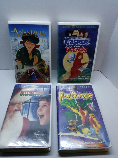 LOT OF 4 VHS Tapes 20th Century Fox Video Childrens Family Movies lot ...