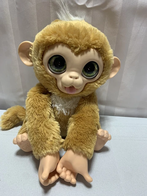 FUR REAL FRIENDS Cuddles My Giggly Monkey E0367 2017 Interactive Pet ...