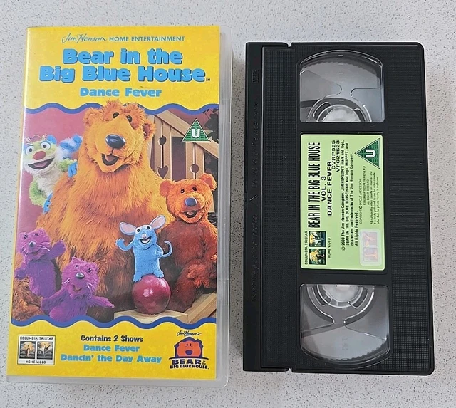 JIM HENSONS BEAR In The Big Blue House - Dance Fever VHS Video Tape - 2000 £4.87 - PicClick UK