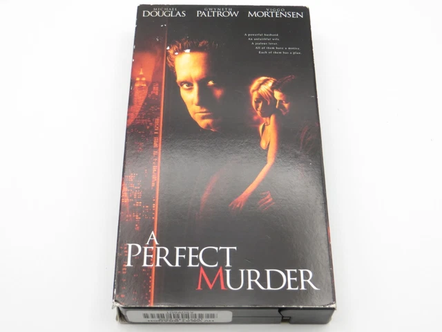 A PERFECT MURDER (VHS) Michael Douglas, Gwyneth Paltrow £6.67 - PicClick UK