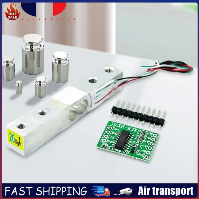 HOT HX711 WEIGHT Sensor Module 20KG Load Cell for Microcontroller ...