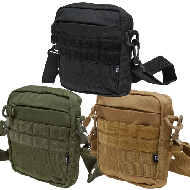 BRANDIT CITY BAG Unisex Carry Bag Molle-System Zippered Pocket ...