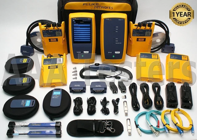 FLUKE NETWORKS DSX-5000QOI Ofp-Quad Cfp-Quad Certifiber Pro Sm MM Fibre ...