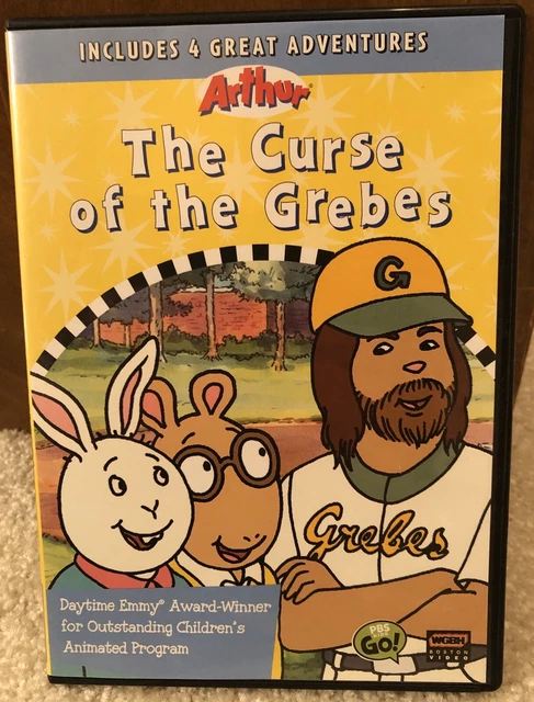 PBS KIDS ARTHUR The Curse of the Grebes DVD 2008 Boston Red Sox Season ...