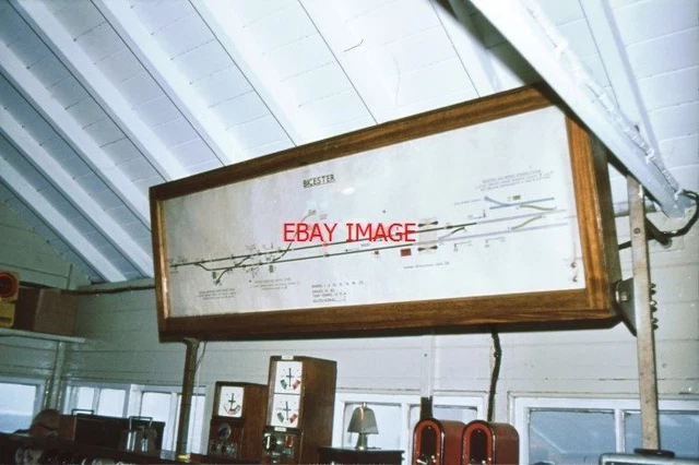 PHOTO BICESTER Lnw Signal Box Panel 1981 £2.75 - PicClick UK