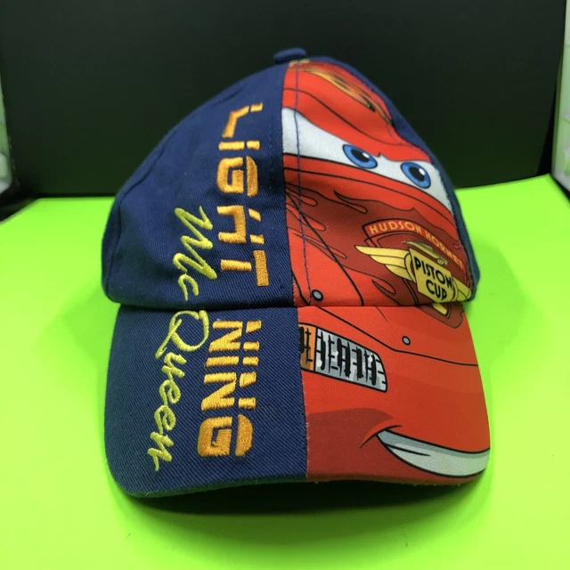 DISNEY PIXAR CARS Lightning McQueen Toddler Kids Baseball Cap Hat £15. ...