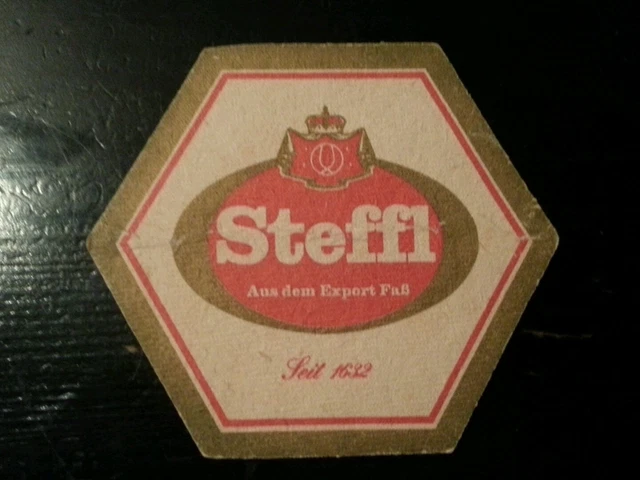 ÖSTERREICHISCH.BIERDECKEL STEFFL BRÄU - Brauhaus der Stadt Wien Wiener ...