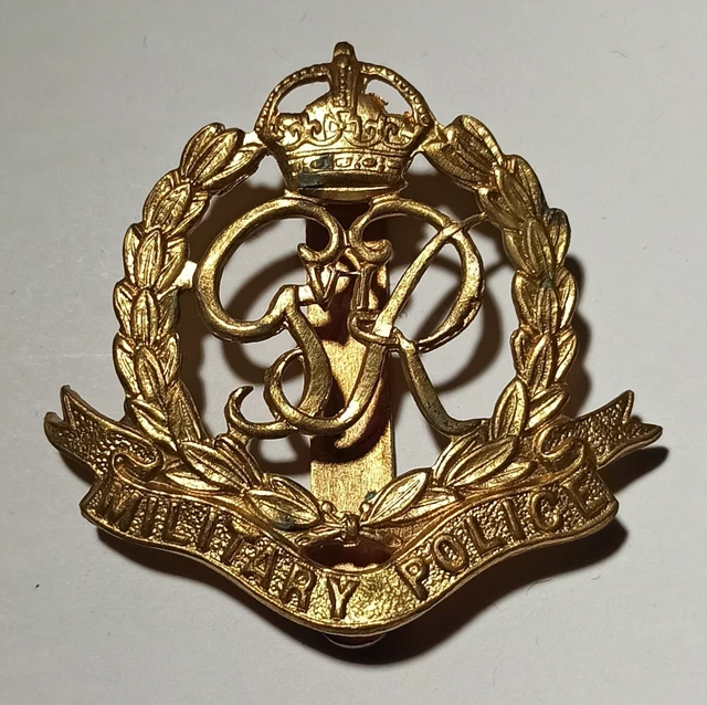 INSIGNE ANGLAIS CAP Badge Corps of Military Police CMP WW2 EUR 6,00 ...