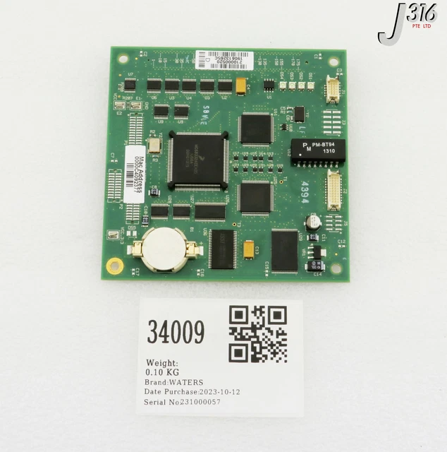 34009 WATERS PCB Uplc Sample Manager Solvent Board 210000520 401 17 34009-waters-pcb-uplc-sample-manager-solvent-board-210000520-401-17