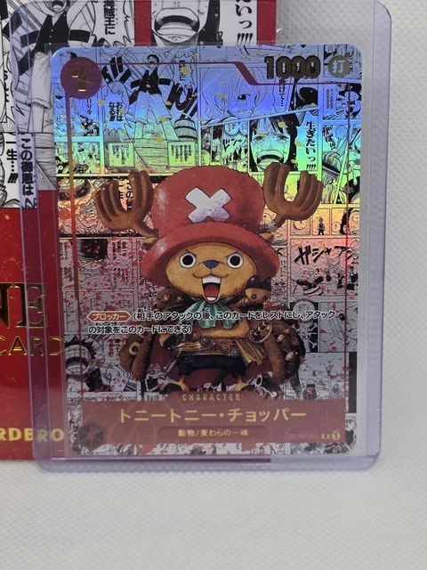 ONE PIECE CARD Game TCG Tony Chopper Manga Rare Alt Art Custom JP Japanisch EUR 19,99 - PicClick DE