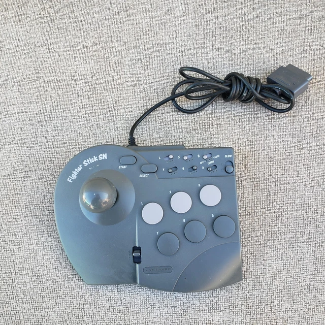 SUPER NINTENDO FIGHTER Stick SN Controller Arcade Joystick SNES ...