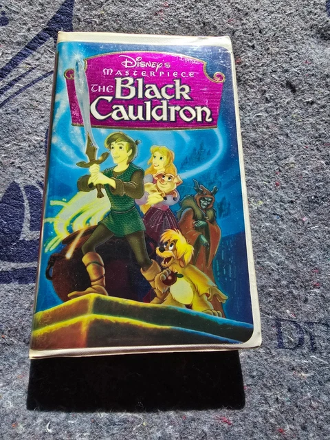 DISNEYS MASTERPIECE THE Black Cauldron VHS Clamshell £19.07 - PicClick UK