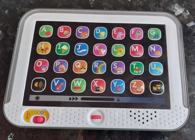FISHER PRICE LAUGH & Learn Tablet Electronic Alphabet Fun Play Smart ...