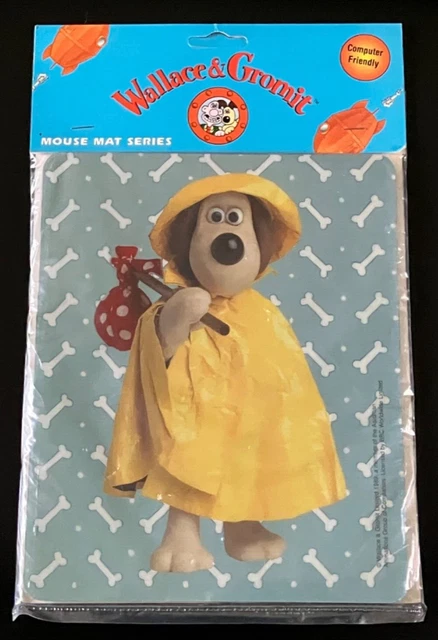 WALLACE & GROMIT - Gromit Mouse Mat (Wrong Trousers) Aardman 1989 ...