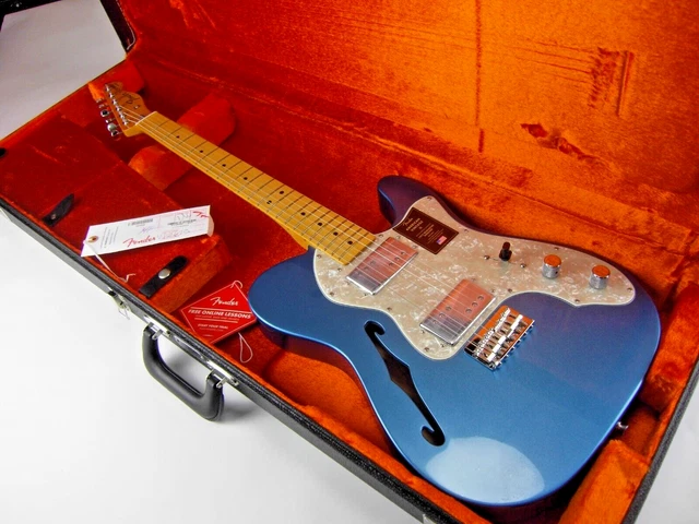 E-GUITAR FENDER AMERICAN Vintage II 1972 TELECASTER Thinline Lake ...