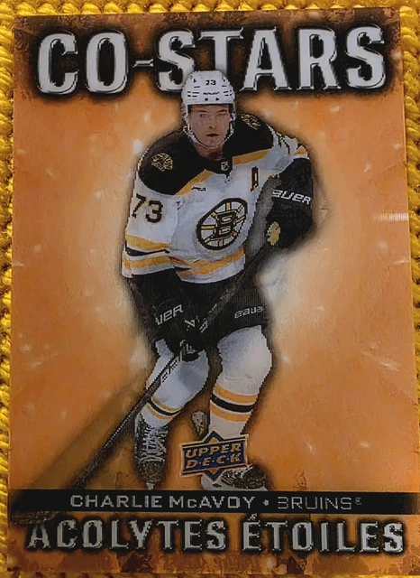 2025-26 UD TIM Hortons CO-STARS #CO-5 Boston McAvoy/Pastrnak $3.26 ...