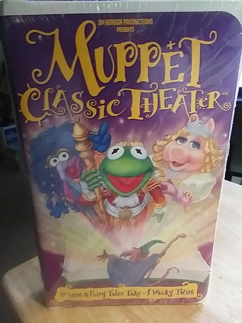 MUPPET CLASSIC THEATER (VHS, 1994, Clamshell) New Vintage Vhs Sealed ...