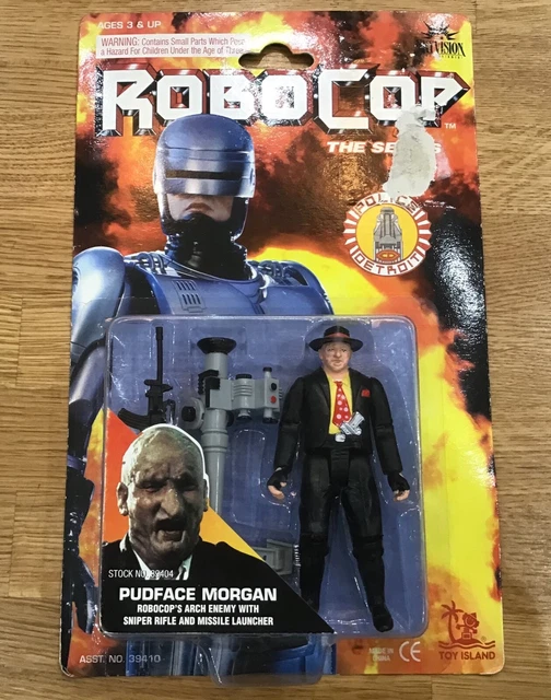 VINTAGE ROBOCOP PUDFACE MORGAN Action Figure by Island Toys - 89404 £15 ...