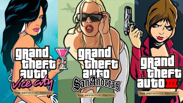 Grand Theft Auto The Trilogy The Definitive Edition Eur 36 99