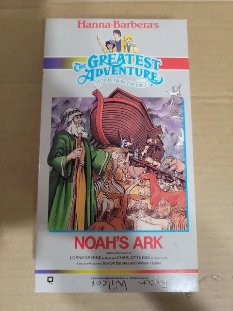 HANNA-BARBERA'S - THE Greatest Adventure - Noah's Ark - (Vhs, 1987 ...