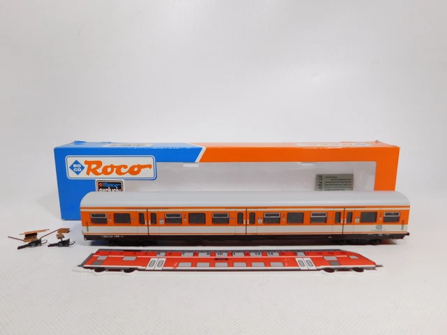 DM28-3# ROCO EXCLUSIVE H0 DC 44671 Passenger Car S-Bahn DB NEM KKK Mint ...