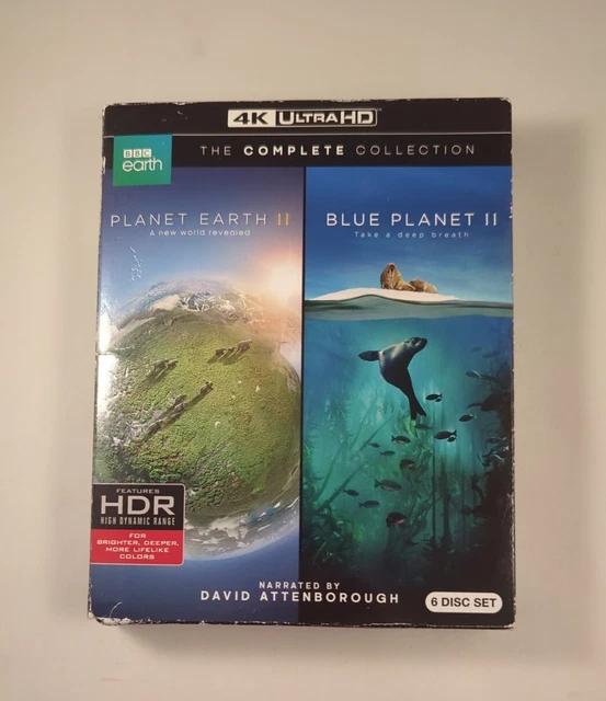 PLANET EARTH II/BLUE Planet II (4K Ultra HD + Blu-ray) [UHD] $24.99 ...