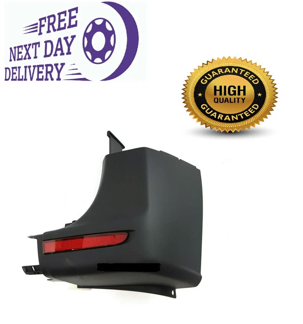 MERCEDES SPRINTER 2018-2021 Rear Bumper Corner Black Plastic Driver ...