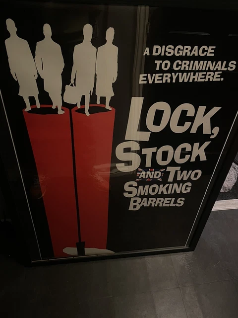 LOCK, STOCK AND Two Smoking Barrels Cinema Quad Poster Vinnie Jones ...
