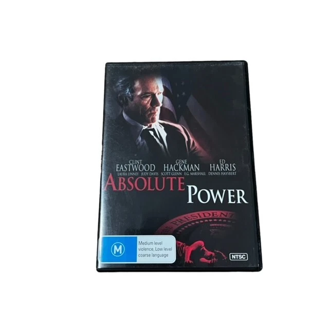 ABSOLUTE POWER DVD Clint Eastwood Gene Hackman Ed Harris Region 4 Drama ...