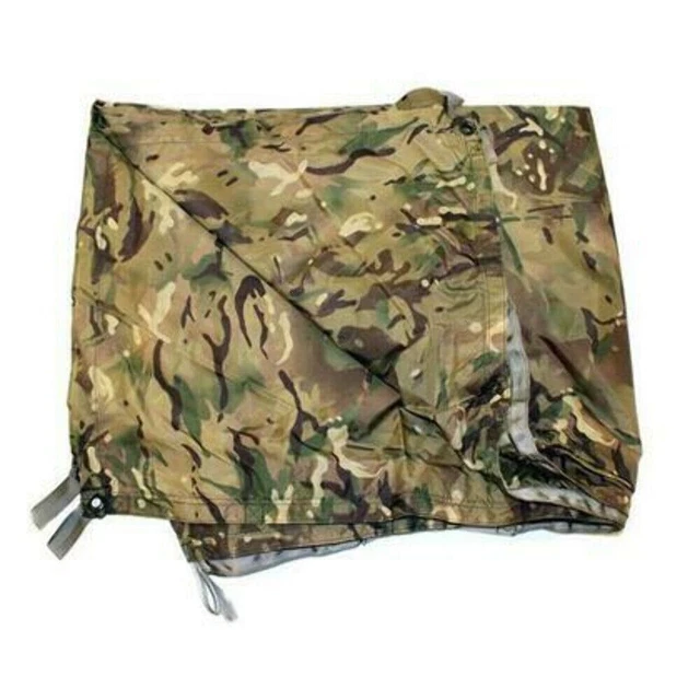 BRITISH ARMY MTP camo basha camo Tarp without stuff sack Grade 2 - New ...