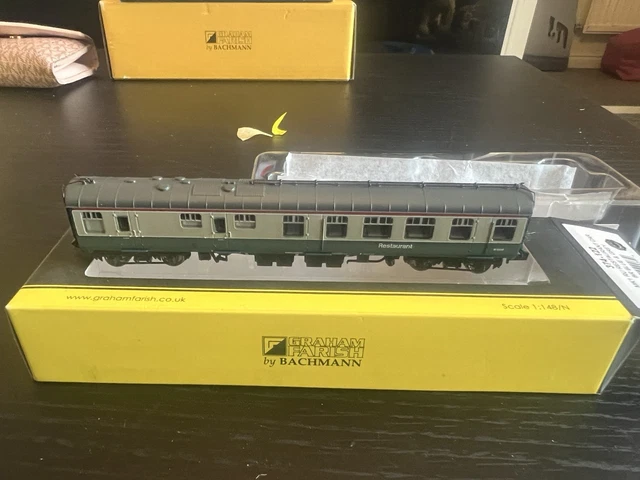 GRAHAM FARISH MK1 RU Restaurant Car BR Blue And Grey £31.90 - PicClick UK