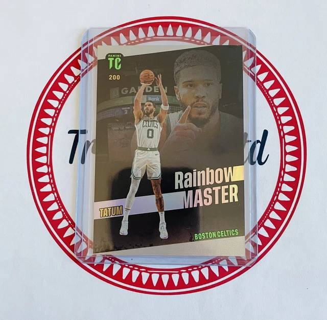 JAYSON TATUM RAINBOW Master - Panini Top Class - Celtics #200 - 2023-24 ...