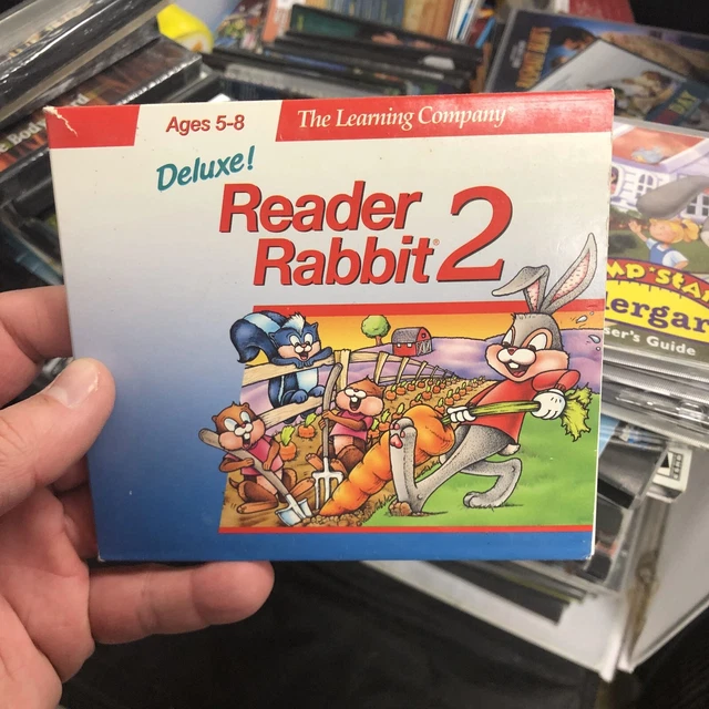 DELUXE READER RABBIT 2 PC CD-ROM Educational Game $13.20 - PicClick