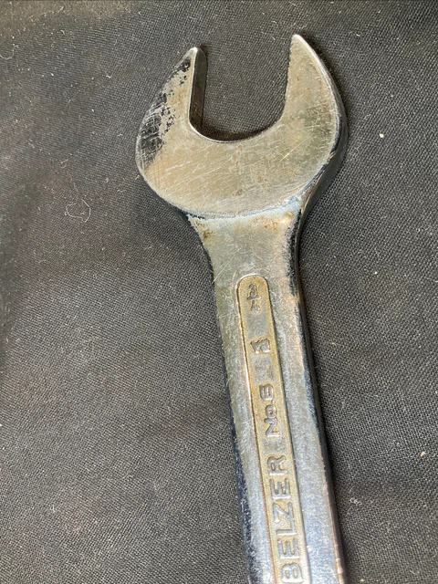 SANDVIK BELZER NO 6 SPANNER WRENCH TOOL VINTAGE 3/4 11/16 A/F ENGINEER ...